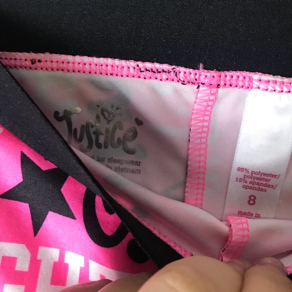 Justice | Bottoms | Justice Cheer Dance Hot Pink Compression Shorts ...